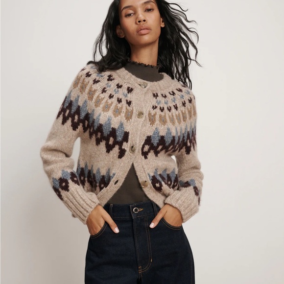 Veronica Beard | Sweaters | Veronica Beard Christina Fair Isle Cardigan ...